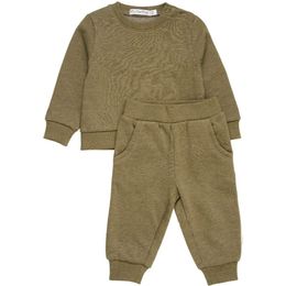 Minymo Kinder Trainingsanzug "Sweat Set (2-pcs)" in Gr&uuml;n | Gr.: 74