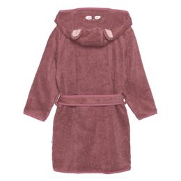 Pippi Babywear Bademantel "Organic bath robe" in Braun | Gr.: 86/92