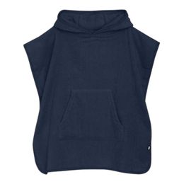 Pippi Babywear Bademantel "Organic bath poncho" in Blau | Gr.: 86/92