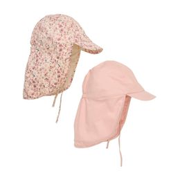 EN FANT Kinder Hut "Sun hat w. string 2-PACK" in Rot | Gr.: 2-4 Jahre