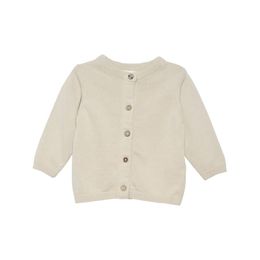 FIXONI Kinder Strickjacke / Cardigan "Knitted Cardigan" in Beige | Gr.: 62
