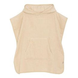 Pippi Babywear Bademantel "Organic bath poncho" in Beige | Gr.: 98/104
