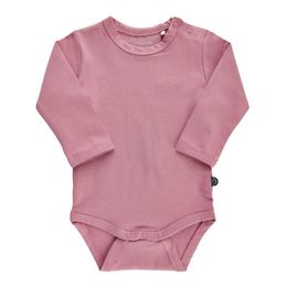 Minymo Kinder Langarmbody "Body LS-Solid" in Rosa | Gr.: 80