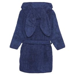 Pippi Babywear Bademantel "Bath Robe" in Blau | Gr.: 98/104