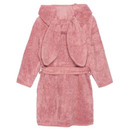 Pippi Babywear Bademantel "Bath Robe" in Rosa | Gr.: 74/80