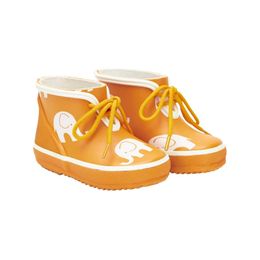 CeLaVi Kinder Gummistiefel "Low wellies w.elephant print" in Gelb | Gr.: 21