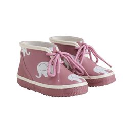 CeLaVi Kinder Gummistiefel "Low wellies w.elephant print" in Rosa | Gr.: 22