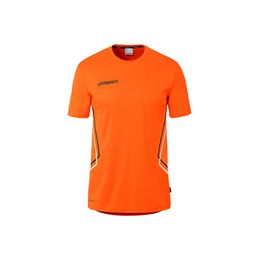 Uhlsport Trainings-T-Shirt Equipe 29 in fluo orange/wei&szlig; | Gr.: M