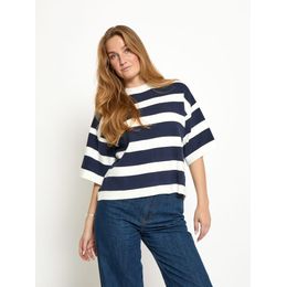 Minus T-Shirt in SKY CAPTAIN STRIPE | Gr.: M