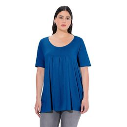 Ulla Popken Shirt in kobaltblau | Gr.: 46-48