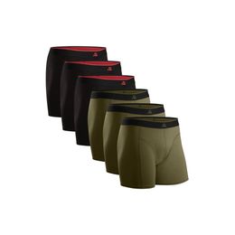 DANISH ENDURANCE Boxershorts Bamboo Trunks in black olive | Gr.: 3XL