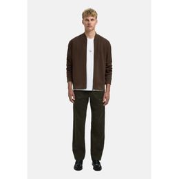 Selected Homme Sweatjacke 'Mack' in braun | Gr.: XL