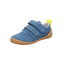 Superfit Barfu&szlig;schuh VENTO in Blau/Gelb | Gr.: 25