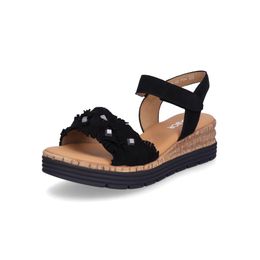 Gabor Comfort Sandale in Schwarz | Gr.: 40,5
