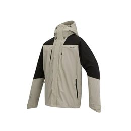 Regatta Wanderjacke Freesdale Wasserdicht mit Kapuze in Abbeystn/Blk | Gr.: M