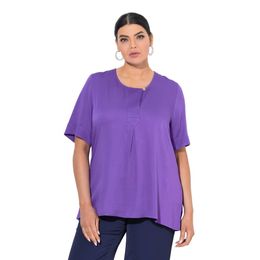 Ulla Popken Bluse in amethyst | Gr.: 58-60