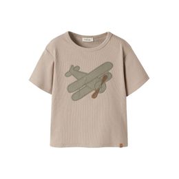 name it T-Shirt in Oxford Tan | Gr.: 122/128
