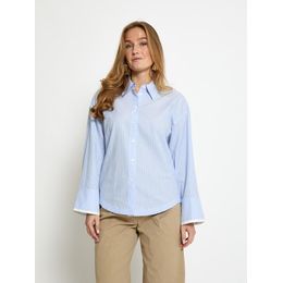 Sel by peppercorn Peppercorn Shirt in Serenity Stripe | Gr.: 44