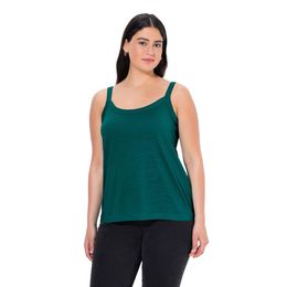 Ulla Popken Strick-Top in petrol | Gr.: 54-56