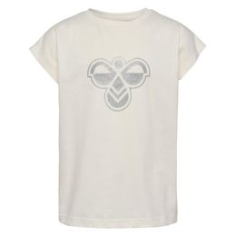 Hummel Shirt "Reg T-Shirt S/L Big Bee" in Beige | Gr.: 34/40