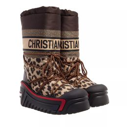 Christian Dior Stiefel & Boots - Dioralps Highboots Afterski - Gr. 39_40 - in Braun - f&uuml;r Damen