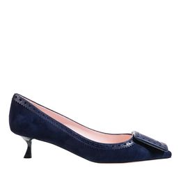 Roger Vivier Hohe Schuhe - Viv Pumps - Gr. 40 (EU) - in Blau - f&uuml;r Damen