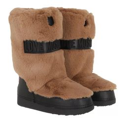 Love Moschino Stiefel & Boots - St Ttod Skiboot20 Soft Pl - Gr. 40 (EU) - in Braun - f&uuml;r Damen