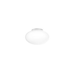 Wever & Ducre Perlez IP44 Surface 2.0 Ceiling White Opal Glass 2700K Phase