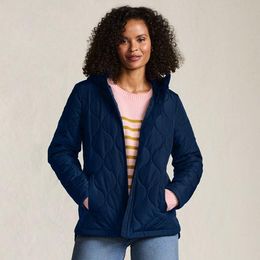 LANDS' END Isolierte Steppjacke FeatherFree, Damen,  Blau, Polyester, by Lands' End
