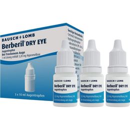 Berberil Dry Eye Augentropfen 3X10 ml