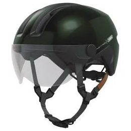 Fahrradhelm Abus "HUD-Y ACE" Gr. S, gr&uuml;n (moss gr&uuml;n), Helme, S Kopfumfang: 51cm - 55cm