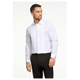 Businesshemd LINDBERGH "Business-Hemd Modern Fit", Herren, Gr. XXL, Normalgr&ouml;&szlig;en, wei&szlig;, Obermaterial: 100% Baumwolle, Hemden