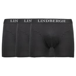 Boxershorts LINDBERGH "Unterhose", Herren, Gr. XL, schwarz, Obermaterial: 70% Viskose, 25% Baumwolle, 5% Elasthan, Unterhosen