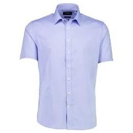 Flanellhemd LINDBERGH "Freizeithemd Modern Fit", Herren, Gr. L, Normalgr&ouml;&szlig;en, lt blau 07, Obermaterial: 100% Baumwolle, Hemden