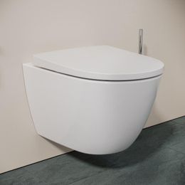 Laufen CADA Toilette Ausf&uuml;hrung kurz, H820CD34000001+H891CD20000001,