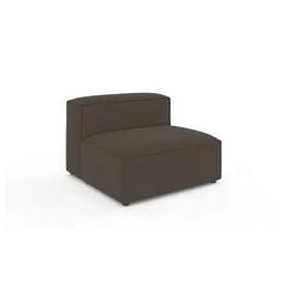 Sessel OTTO HOME "HAILY Sofa-Mittelelement, Ma&szlig;e B/T/H: 100/100/72 cm", braun, B:100cm H:72cm T:100cm, 100% Polyester, Sessel, Sessel, als Modul oder separat verwendbar, f&uuml;r individuelle Zusammenstellung