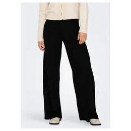 Jacqueline de Yong Anzughose JDY "JDYGEGGO LIFE OCCASION PANT JRS NOOS", Damen, Gr. L (40), L&auml;nge 32, schwarz, Jersey, Obermaterial: 95% Polyester, 5% Elasthan, unifarben, regular fit lang, Hosen Anzughose