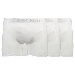 Boxershorts LINDBERGH "Unterhose", Herren, Gr. S, wei&szlig;, Obermaterial: 70% Viskose, 25% Baumwolle, 5% Elasthan, Unterhosen