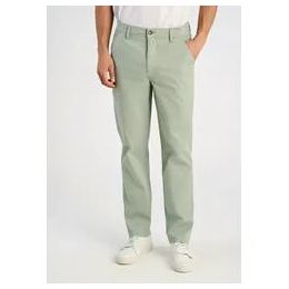 Chinos LINDBERGH "Chino Relaxed Loose Fit", Damen, Gr. 33, L&auml;nge 32, mid gr&uuml;n, Obermaterial: 98% Baumwolle, 2% Elasthan, unifarben, relaxed fit, Hosen