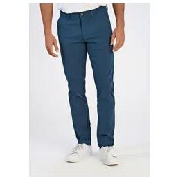 Chinos LINDBERGH "Chino Slim Fit", Herren, Gr. 42, L&auml;nge 36, blau (tiefblau), Obermaterial: 98% Baumwolle, 2% Elasthan, unifarben, slim fit, Hosen