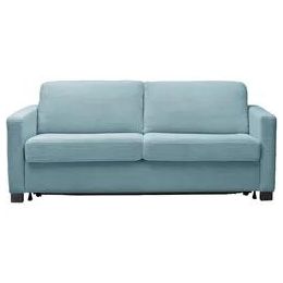 Schlafsofa Home Affaire "Vionelle, 2-Sitzer mit Kaltschaummatratze nach Wahl, Breite 166 cm", petrol, B:166cm H:81cm T:98cm, 88% Polyester, 12% Polyacryl, Sofas, Schlafsofa, Dauerschl&auml;fer mit wahlweise Standard- oder Premium-Matratze