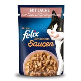 FELIX Sensations Saucen Lachs und Garnelen 52x85 g