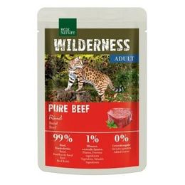 REAL NATURE WILDERNESS Nassfutter Katze, Adult Pure Beef 24x85 g