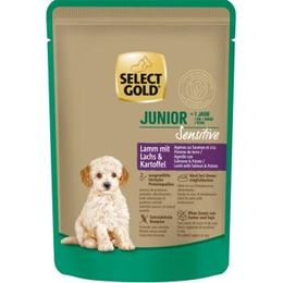 SELECT GOLD Nassfutter Hund Sensitive Junior 24x100 g