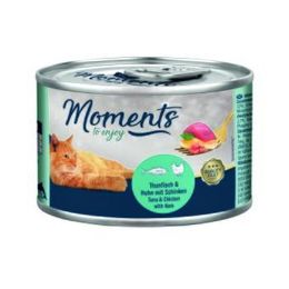MOMENTS Adult Thunfisch und Huhn mit Schinken 24x140 g