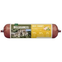REAL NATURE WILDERNESS Wurst, Junior, Best Turkey Truthahn mit Buchweizen und Apfel 12x800 g