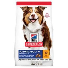 Hill's Hill's Science Plan Trockenfutter Hund, Mature Adult 7+, Medium, Huhn 14 kg