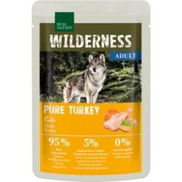 REAL NATURE WILDERNESS Nassfutter Hund, Adult, Pure Turkey 24x100 g