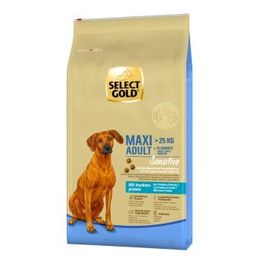 SELECT GOLD Sensitive Trockenfutter Hund Adult Maxi mit Insekten-Protein-Mischung 12 kg