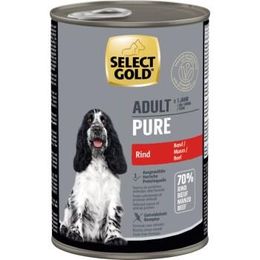 SELECT GOLD Pure Adult Rind 12x400 g